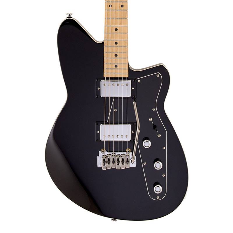 Strait Music - Reverend Jetstream HB - Midnight Black with Roasted ...